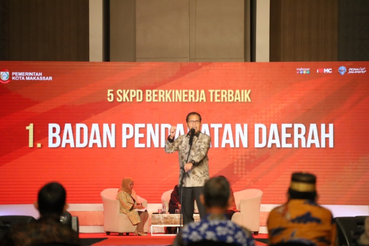 Bapenda Makassar Raih Peringkat Pertama SKPD Terbaik - Pluz.id