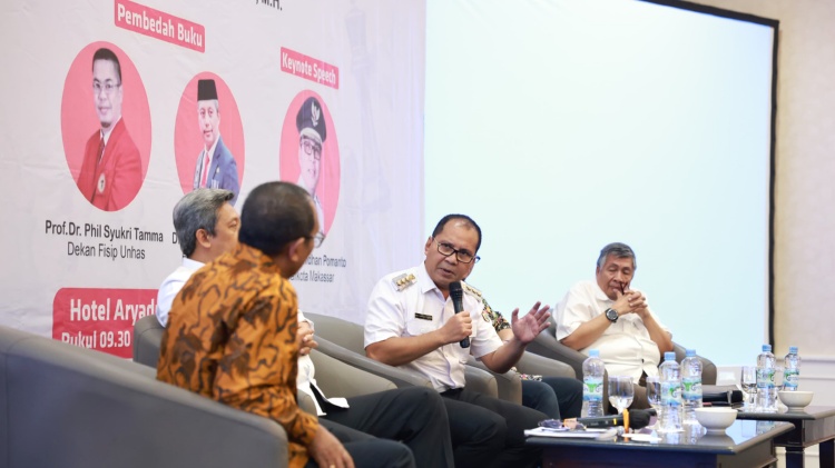 Danny Pomanto Bicara Pemimpin Peradaban pada Peluncuran Buku Prof ...