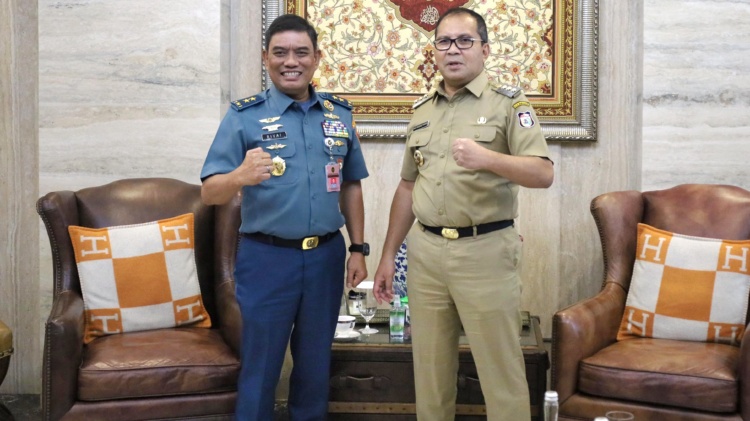 Danny Pomanto Laporkan Kondisi Pemilu 2024 ke Kemenko Polhukam - Pluz.id