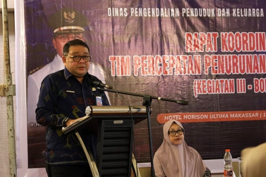 Syahruddin Buka Rakor TPPS, Upaya Maksimalkan Penurunan Stunting - Pluz.id